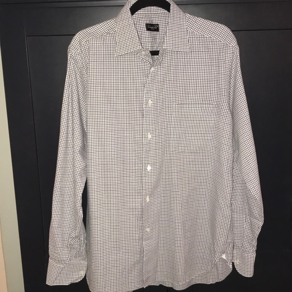 Ermenegildo Zegna Italian Button Down Shirt - Gem